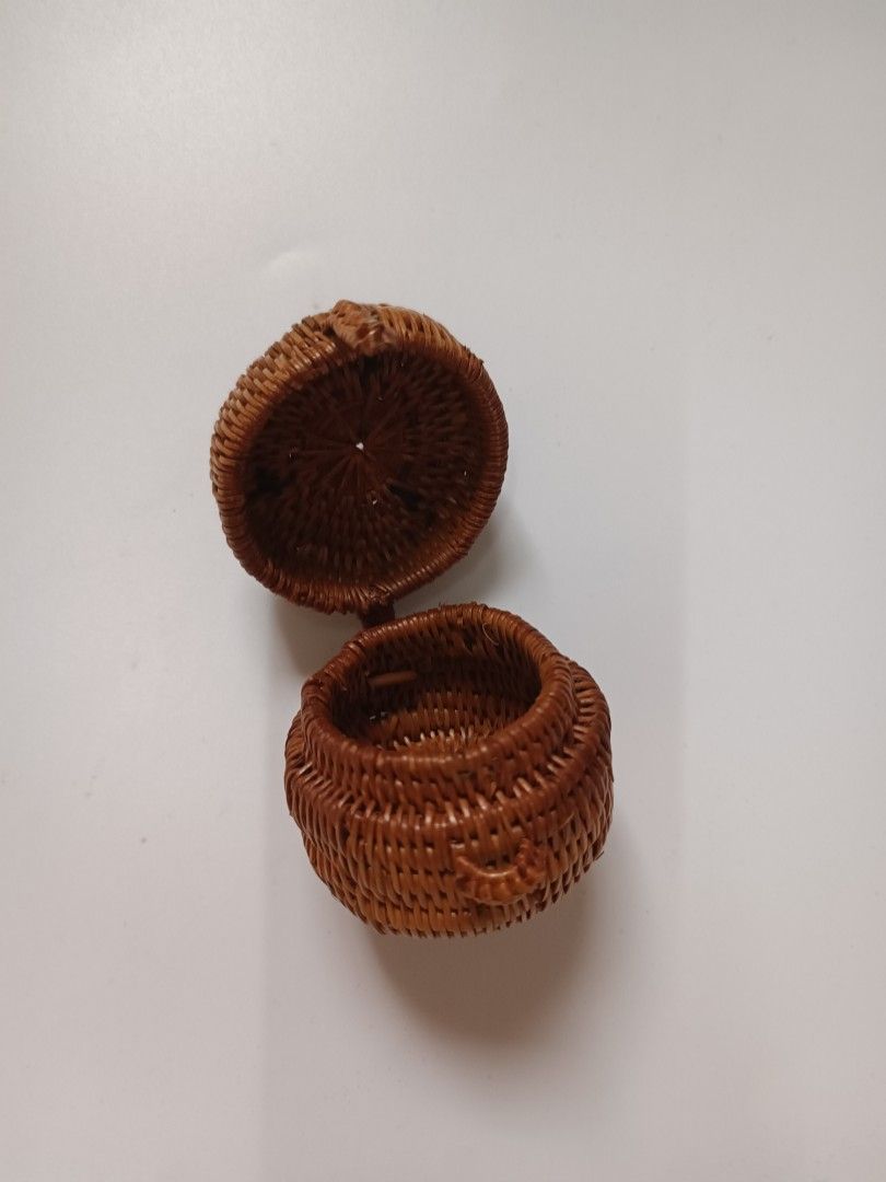 Rotan cane mini box, Hobbies & Toys, Toys & Games on Carousell