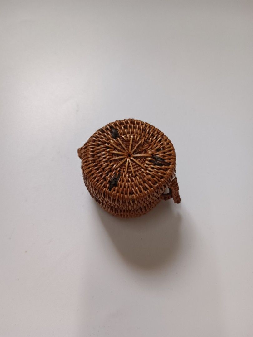 Rotan cane mini box, Hobbies & Toys, Toys & Games on Carousell