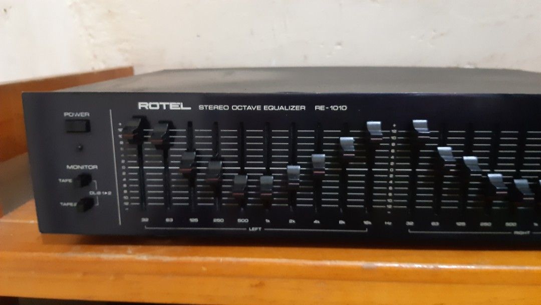 Rotel equalizer, Audio, Other Audio Equipment on Carousell