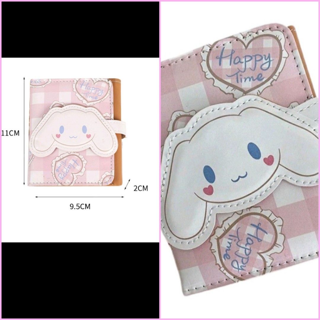 Sanrio Cinnamoroll Cute Tri-fold Coin Purse, Women's Fashion, Bags ...
