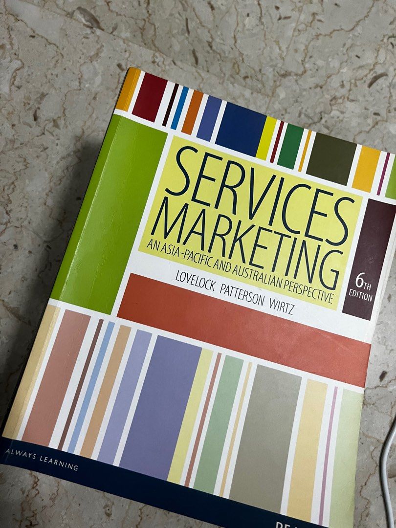 Services Marketing Book, Hobbies & Toys, Books & Magazines, Textbooks ...