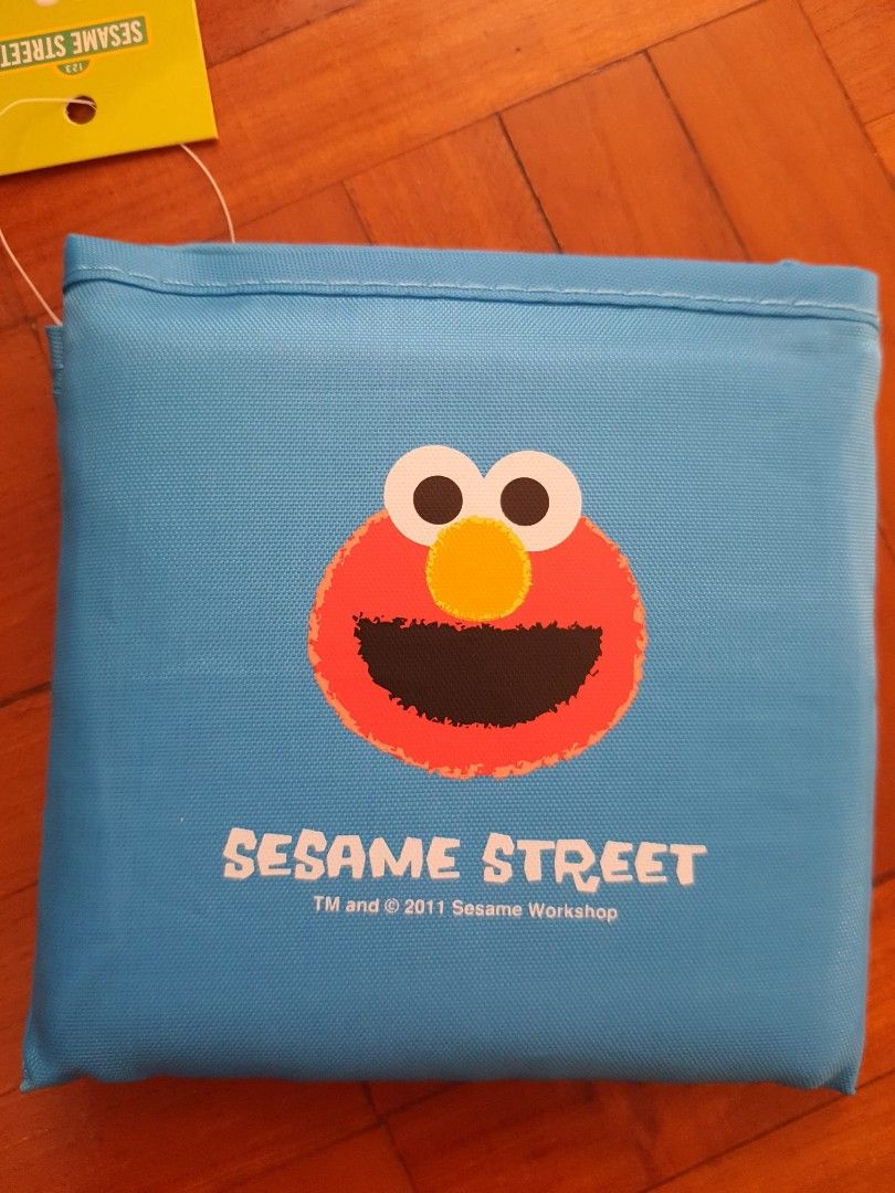 Sesame Street 芝麻街 Elmo Cookie Monster Ernie 環保袋, 興趣及遊戲, 玩具 & 遊戲類 ...