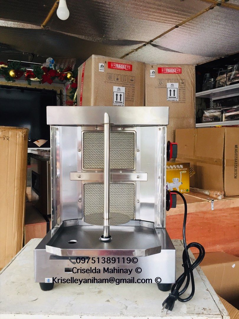 Shawarma Machine Gas type 2Burner, TV & Home Appliances, Kitchen ...