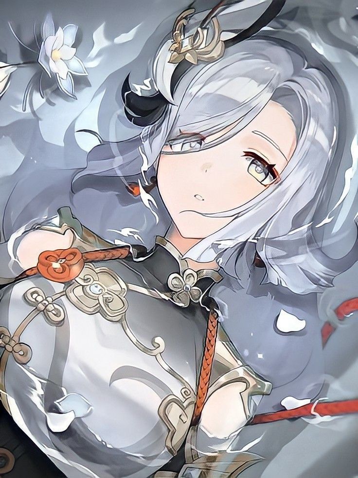 Shenhe cosplay Genshin impact, Hobbies & Toys, Memorabilia ...