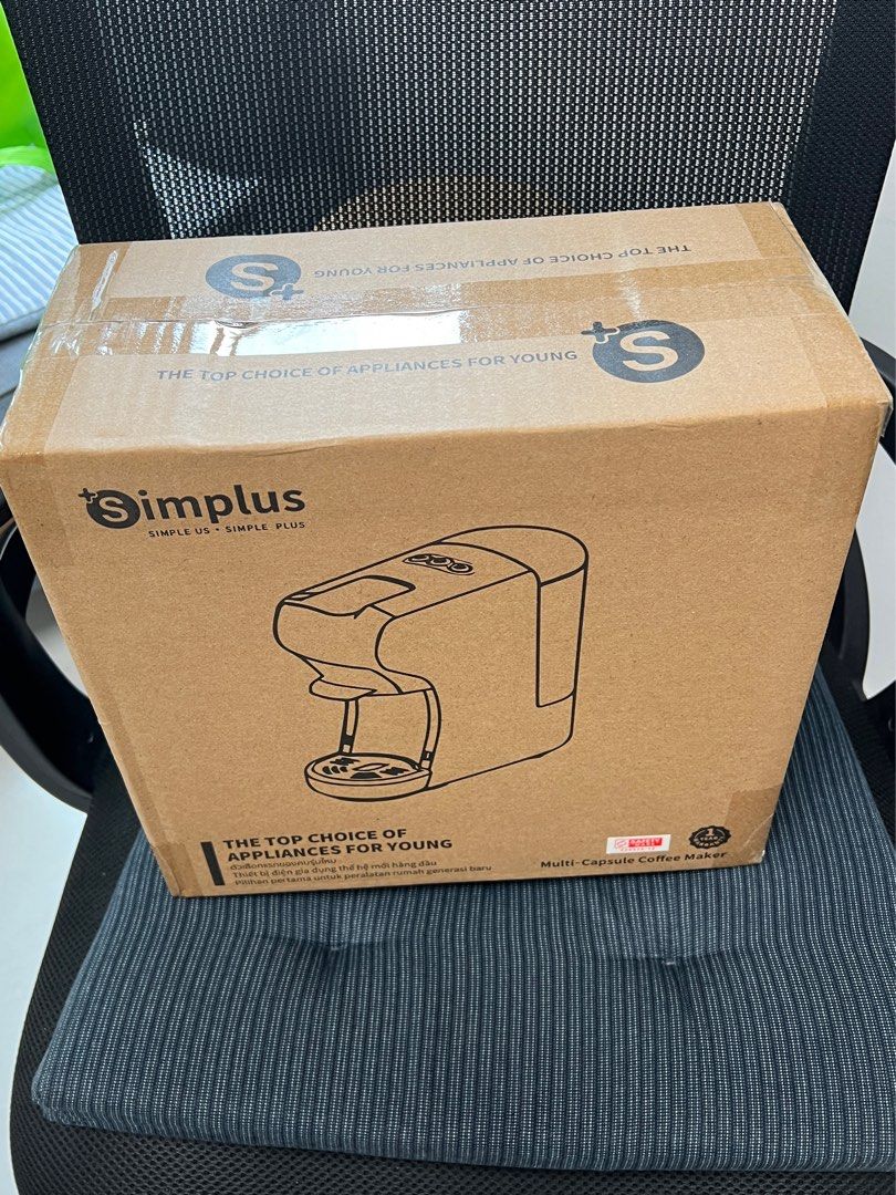 Simplus coffee machine - brand new, TV & Home Appliances, Kitchen Appliances, Coffee Machines ...