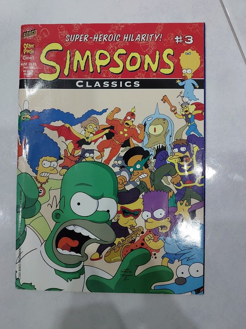 Simpsons Comic Books Collection, Hobbies & Toys, Books & Magazines ...