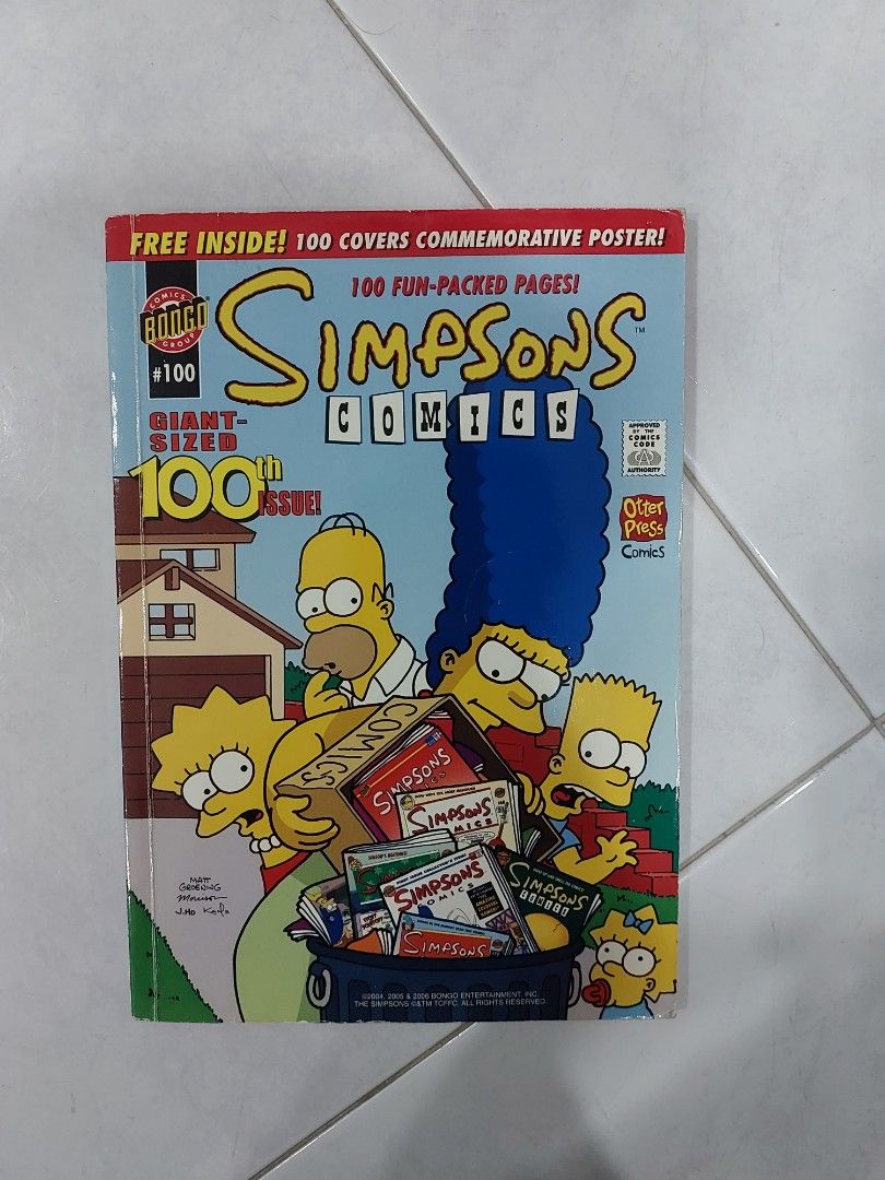 Simpsons Comic Books Collection, Hobbies & Toys, Books & Magazines ...