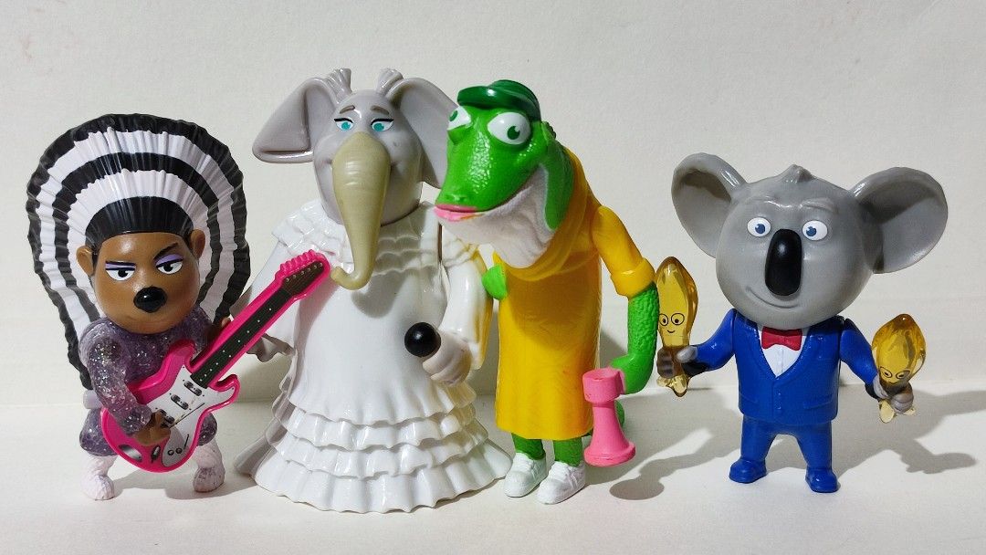 SING Characters Hardtoy Collection, Hobbies & Toys, Toys & Games on ...