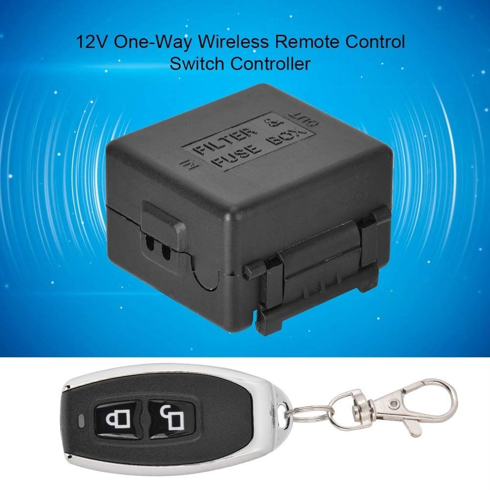 Single One-way Remote Control Switch, 12V Wireless Remote Control ...