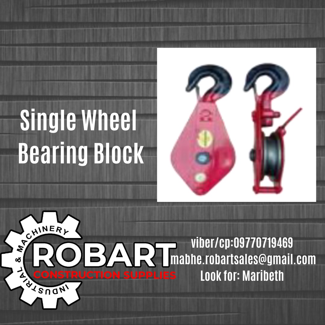 Single Wheel Bearing Block, Commercial & Industrial, Construction Tools ...