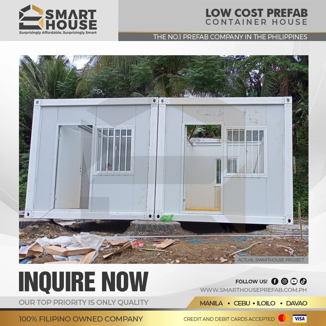 SMARTHOUSE PREFAB CONTAINER VAN HOUSE, Commercial & Industrial ...