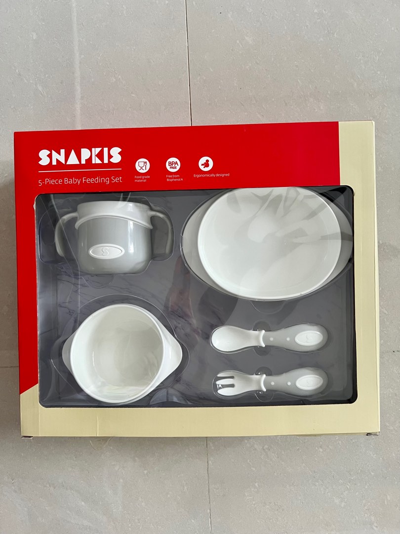 Snapkis Baby 5 piece Feeding Weaning Set food processor, Babies & Kids ...