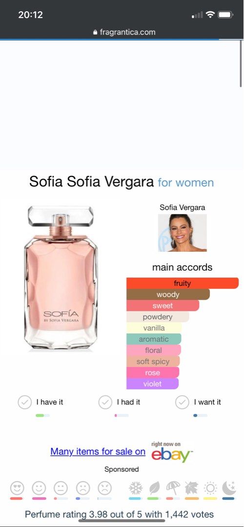 Sofia by Sofia Vergara edp 100ml, Beauty & Personal Care, Fragrance & Deodorants on Carousell