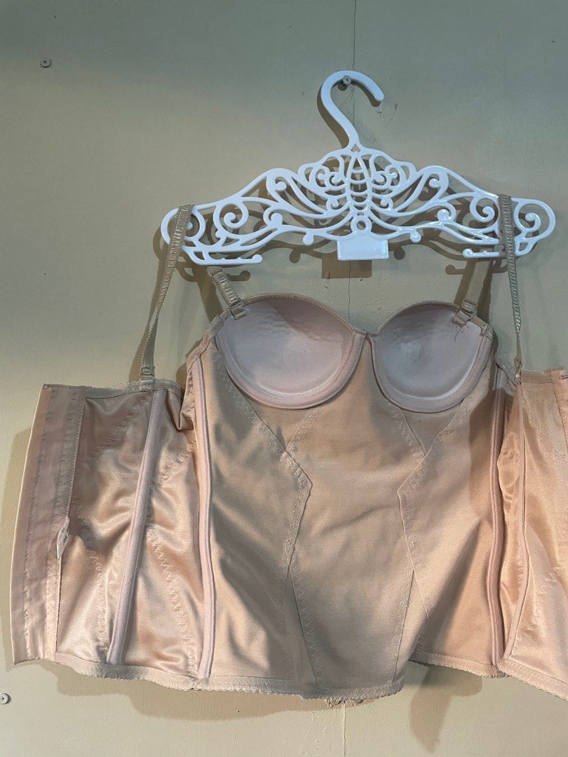 Sogo Skin tone Corset Girdle Shapewear, Women's Fashion, Undergarments ...