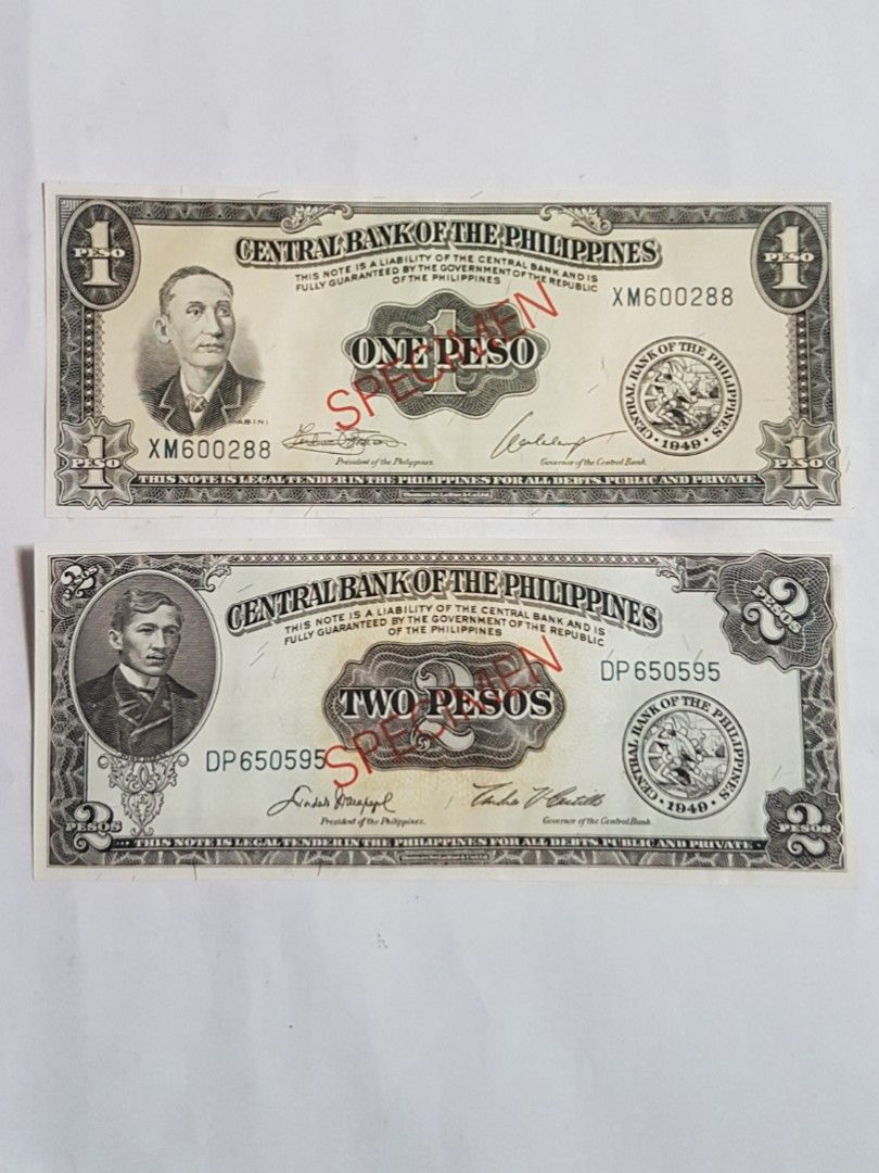 Specimen Banknotes, Hobbies & Toys, Memorabilia & Collectibles ...