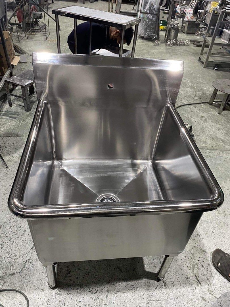 Stainless Mop Stainless Slop Sink, Commercial & Industrial ...