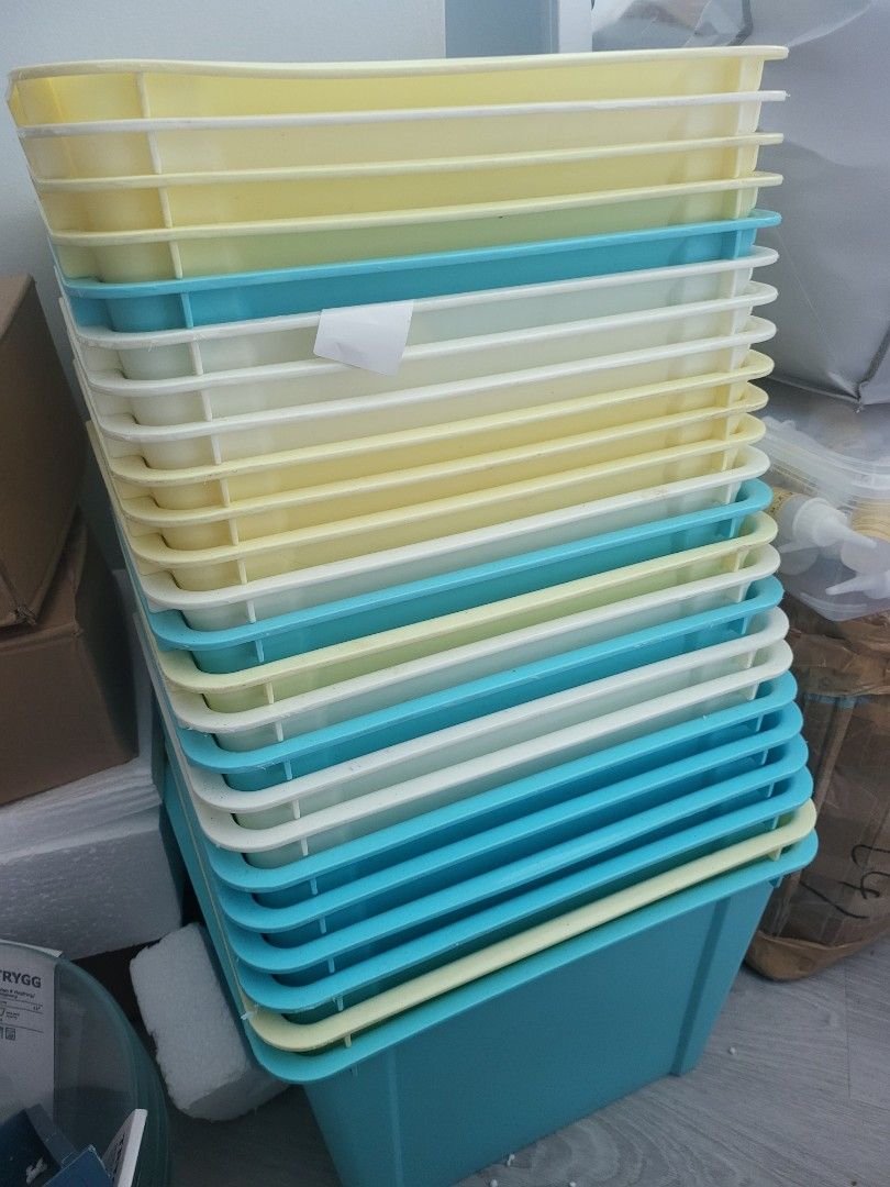 Storage Boxes with Flap, Furniture & Home Living, Home Improvement ...
