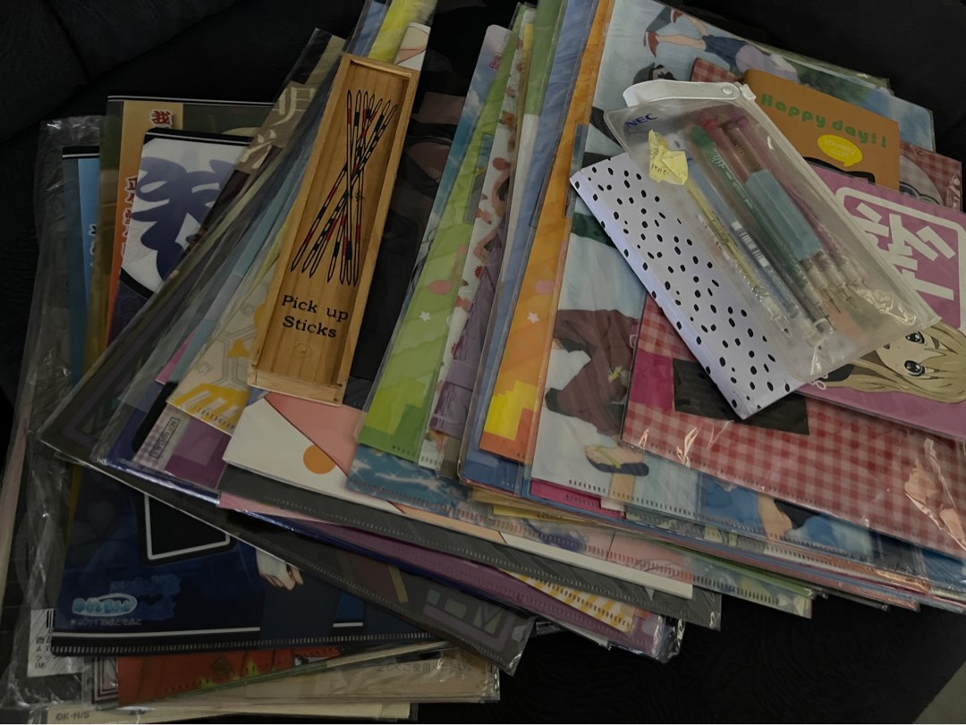 Take all anime folders japan, Hobbies & Toys, Stationary & Craft ...