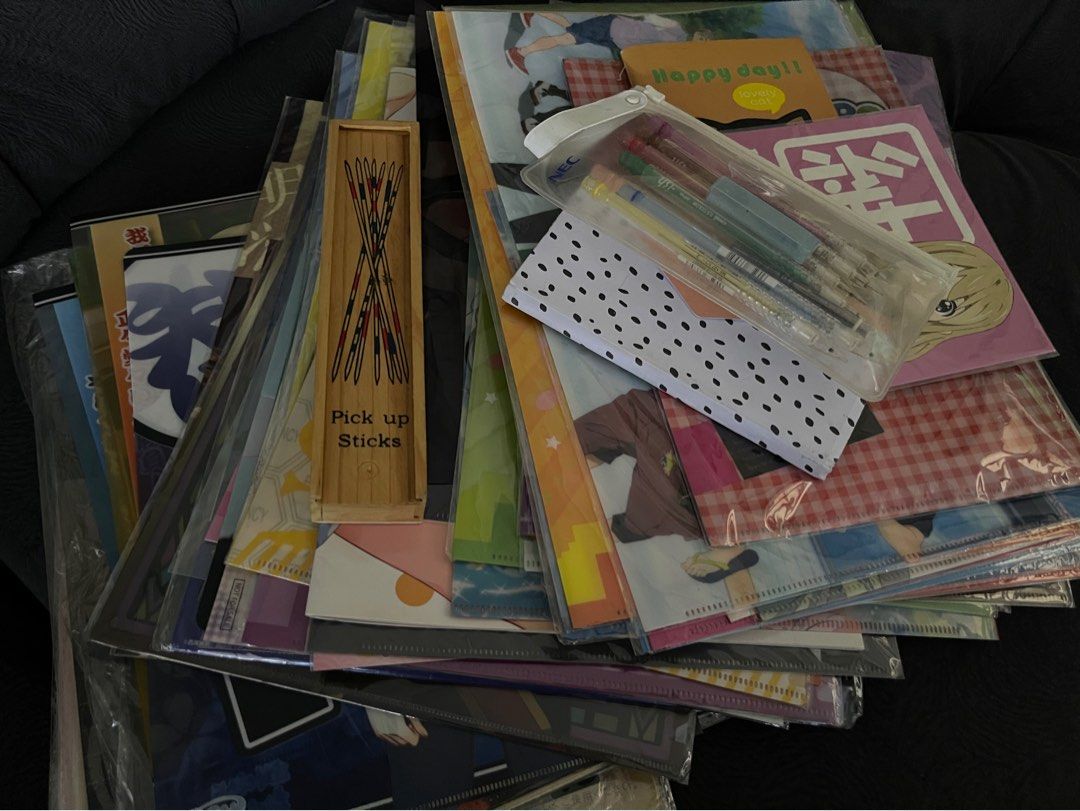 Take all anime folders japan, Hobbies & Toys, Stationary & Craft ...