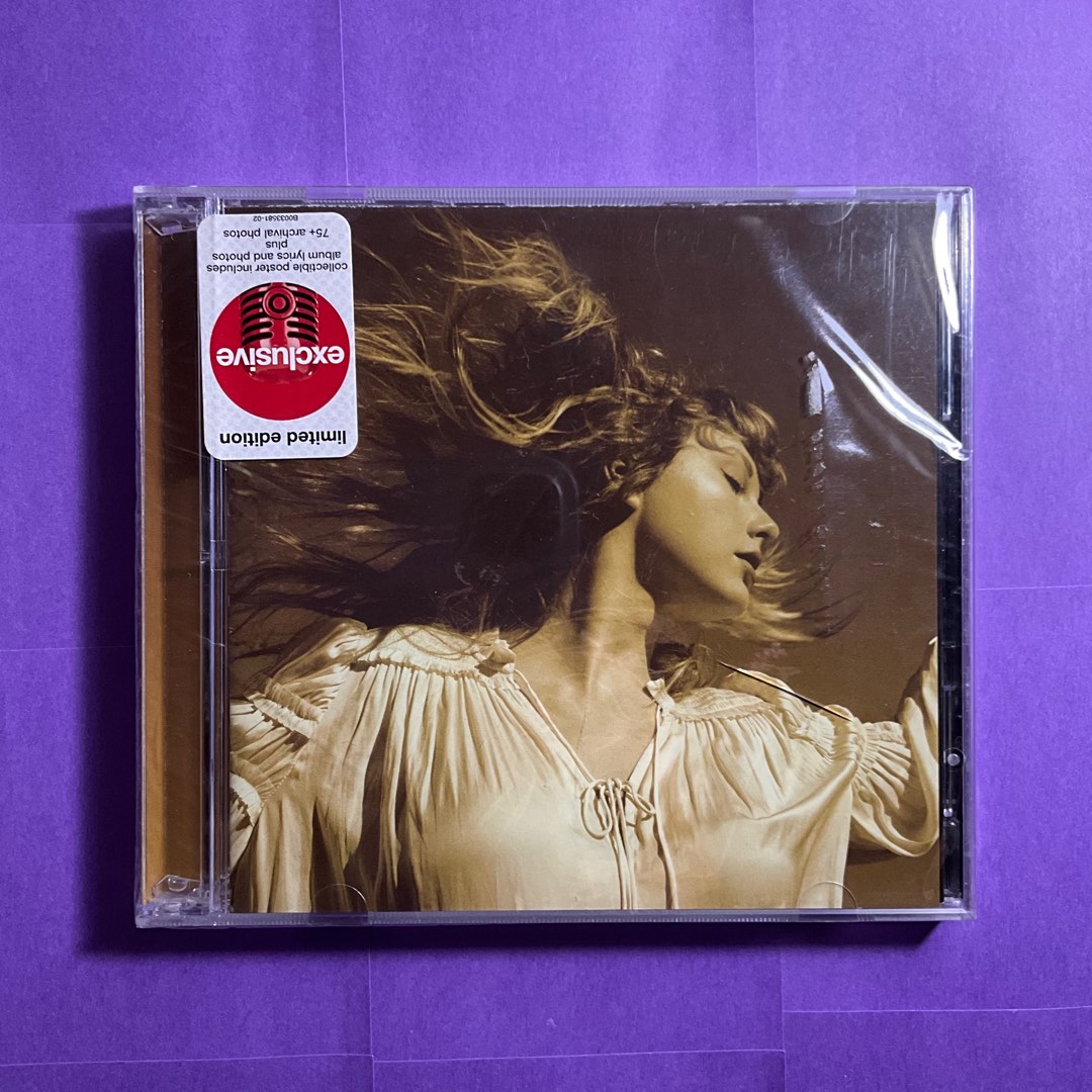 Taylor Swift Fearless Album (Taylor’s Version) Target exclusive Limited ...