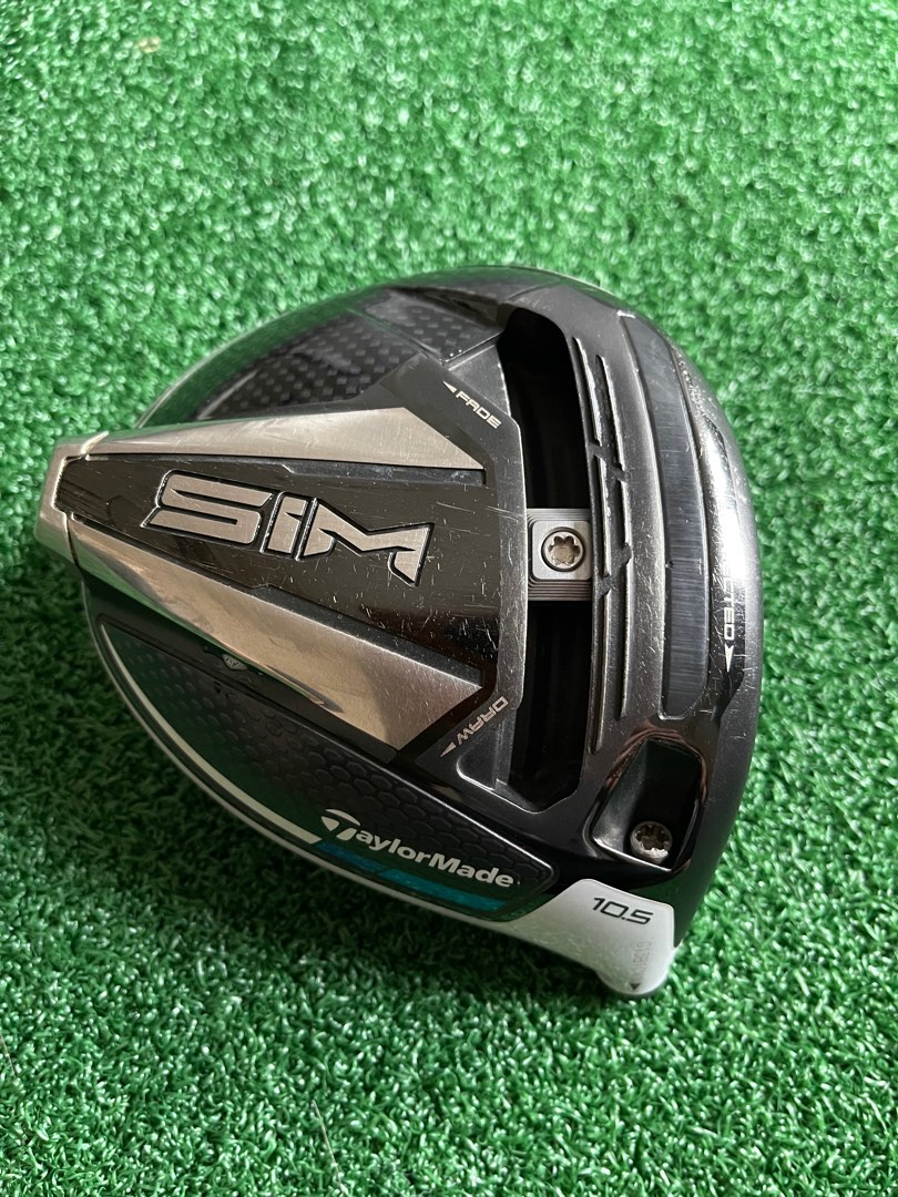Taylormade Sim Driver head only, Sports Equipment, Sports & Games, Golf ...