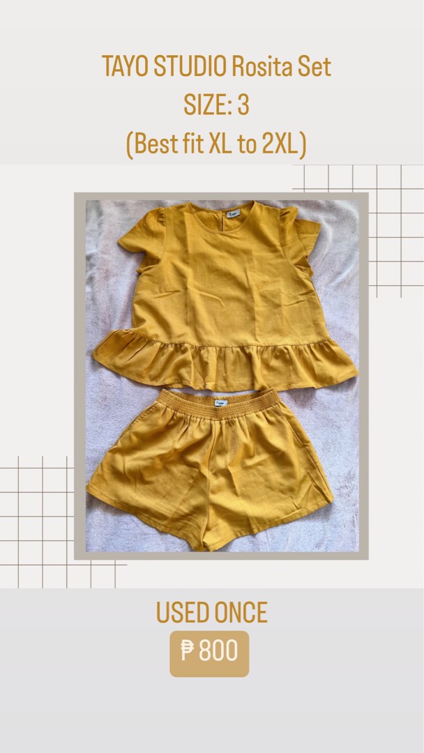 Tayo Studio Rosita set, Women's Fashion, Dresses & Sets, Sets or ...