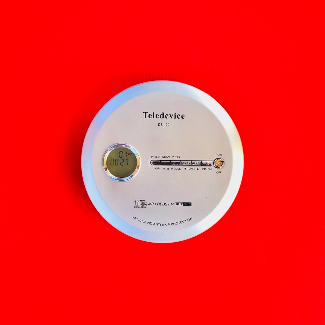 Teledevice DS-120 portable CD & FM radio player | Walkman, Audio, Portable Music Players on ...