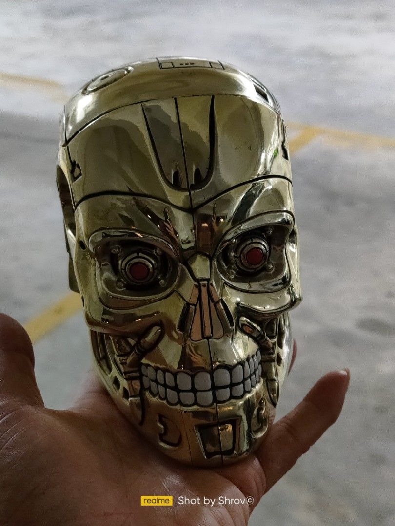 TERMINATOR SKULL OF HEAD T2-3D UNIVERSAL STUDIO JAPAN 2002, Hobbies ...