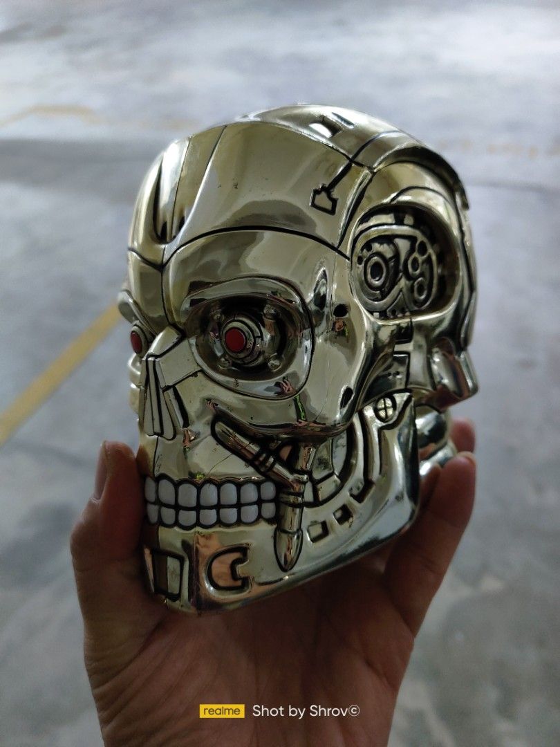 TERMINATOR SKULL OF HEAD T2-3D UNIVERSAL STUDIO JAPAN 2002, Hobbies ...