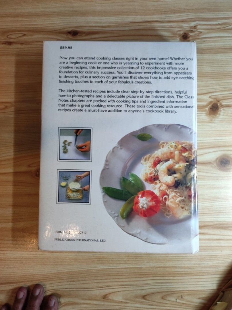 The Complete Step-by-Step Cooking Class Cookbook, Hobbies & Toys, Books ...