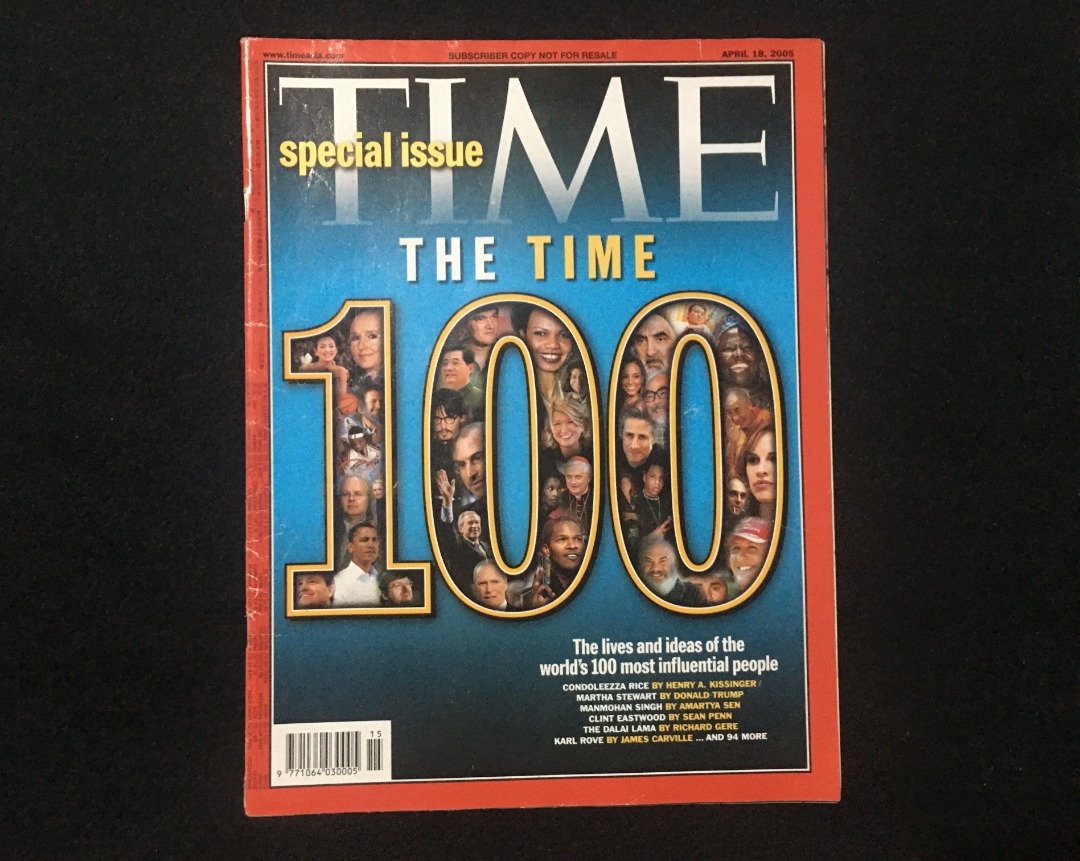 Time Magazine Special Issue 100 Most Influential April 18 2005, Hobbies ...