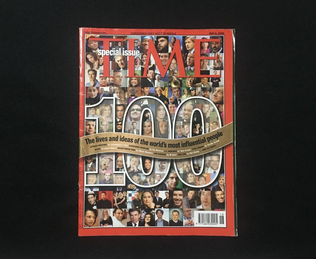 Time Magazine Special Issue 100 Most Influential May 8 2006, Hobbies ...