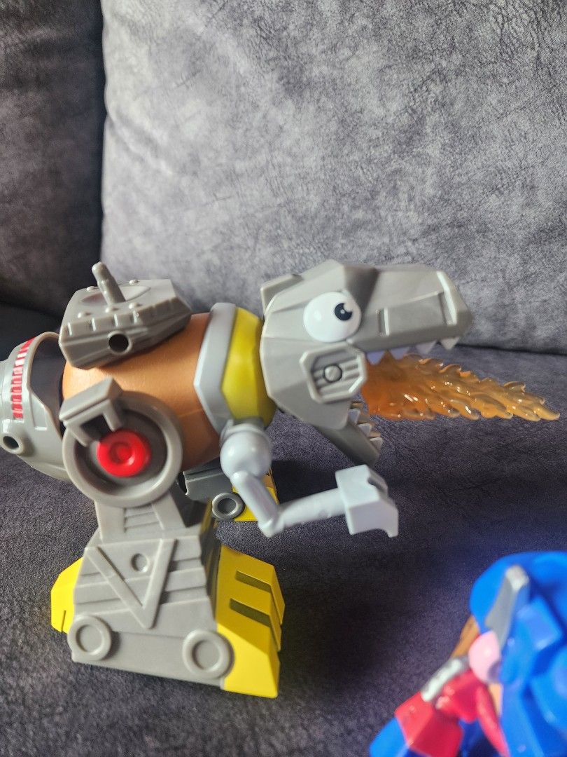 Toys : Mr Potato Transformers Rescue Bots, Optimus prime, T-Rex and ...