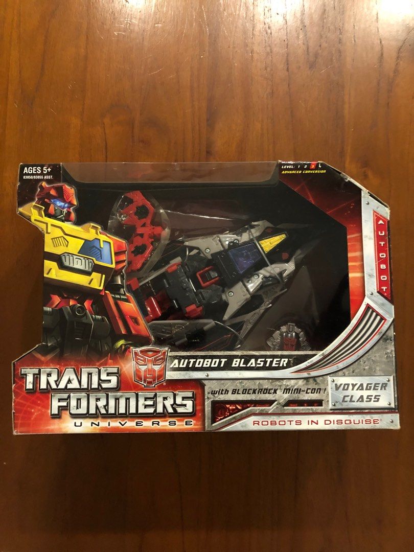 Transformers autobot blaster, Hobbies & Toys, Toys & Games on Carousell