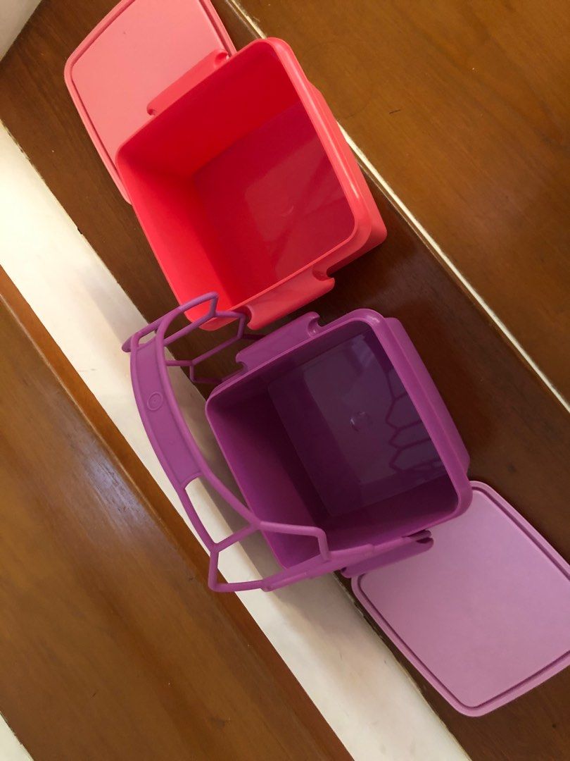 Vintage Tupperware Tiffin Carrier, Furniture & Home Living, Kitchenware ...