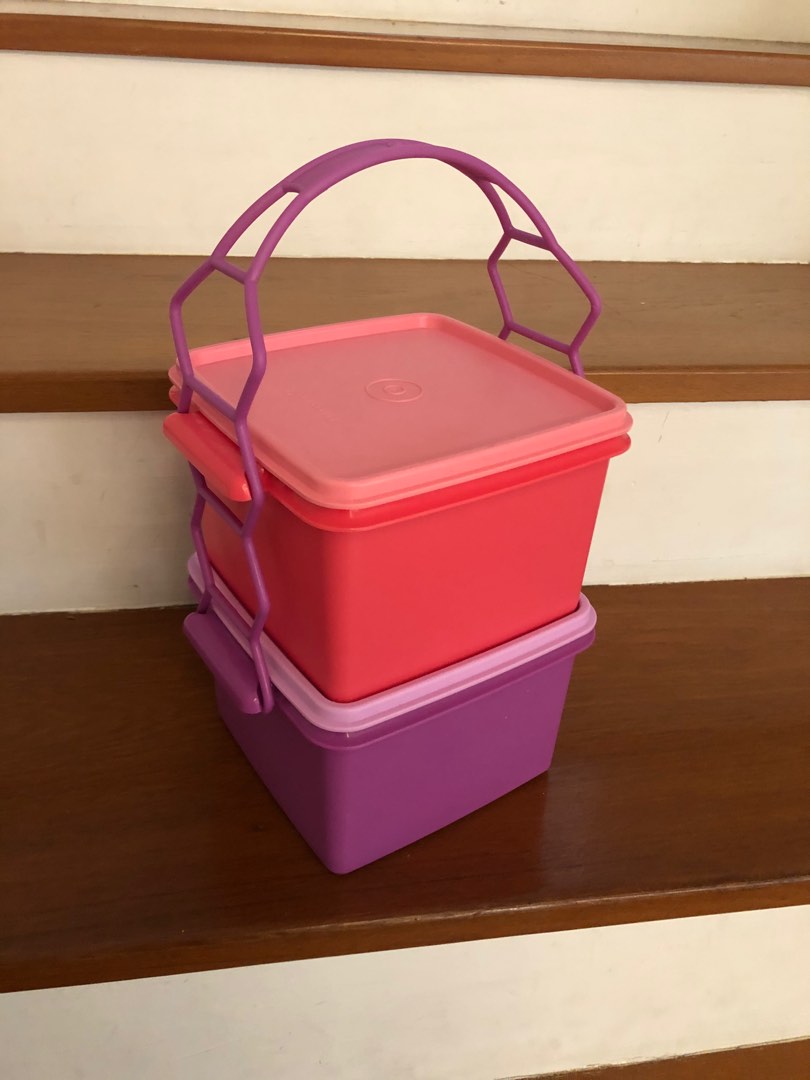 Tupperware Tiffin Carrier, Furniture & Home Living, Kitchenware ...