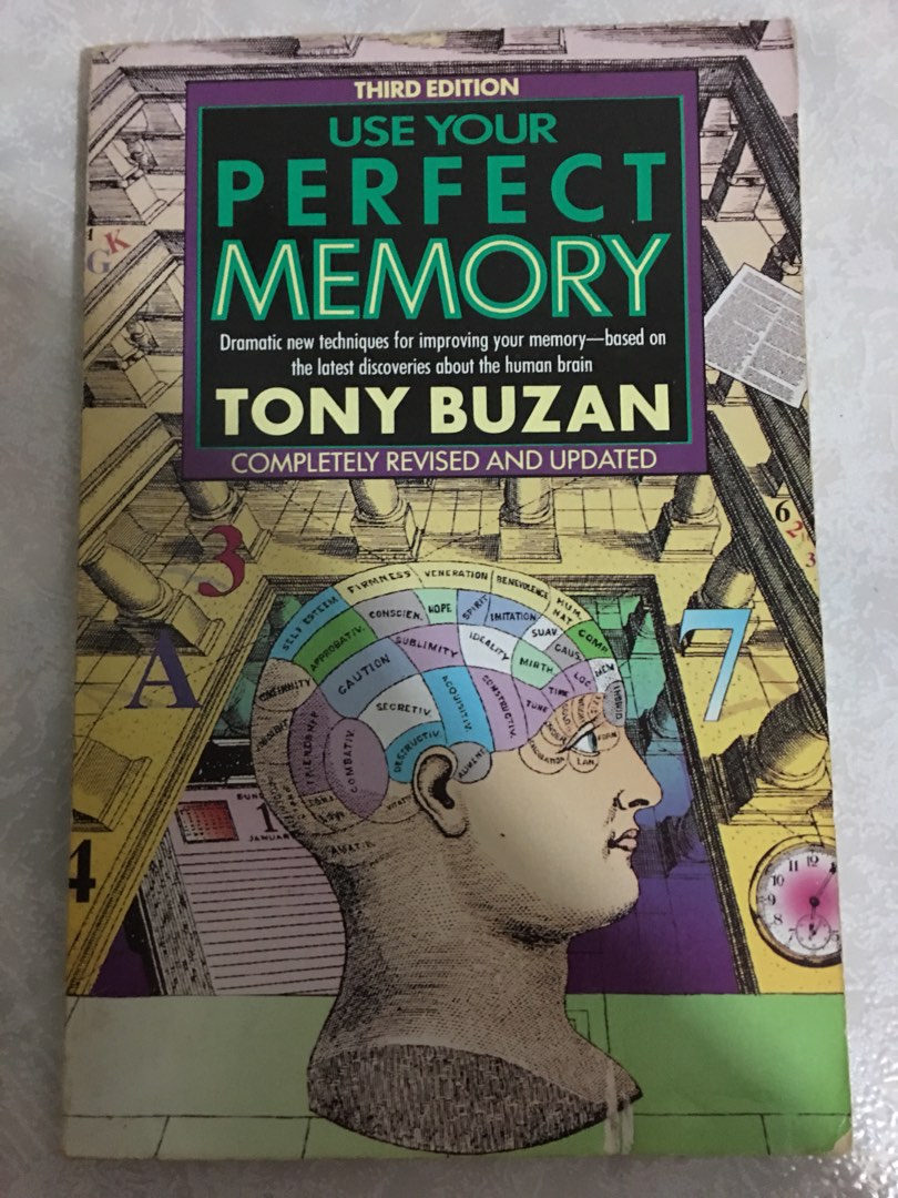 Use Your Perfect Memory by Tony Buzan, 興趣及遊戲, 書本 & 文具, 雜誌及其他 - Carousell