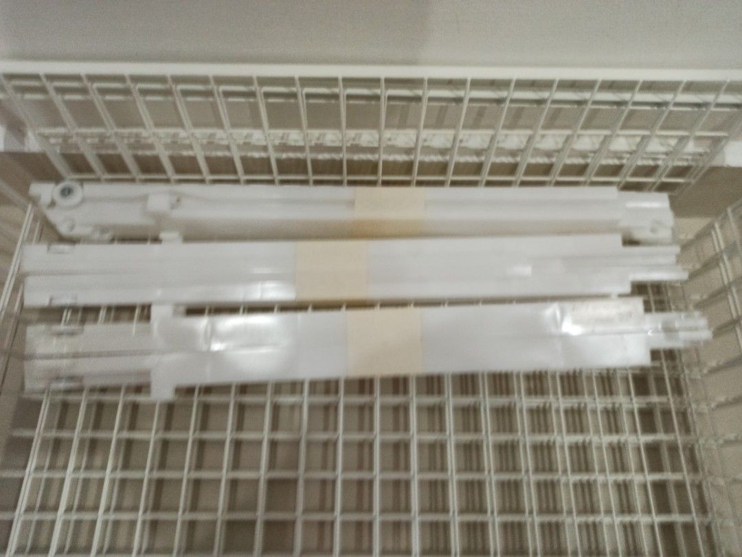 Used Ikea Hjalpa wire basket with rails for sale, Furniture & Home ...