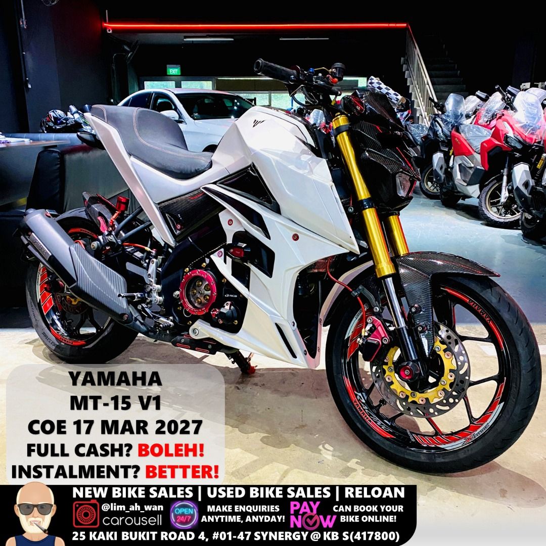USED Yamaha MT15 V1, Motorcycles, Motorcycles for Sale, Class 2B on ...