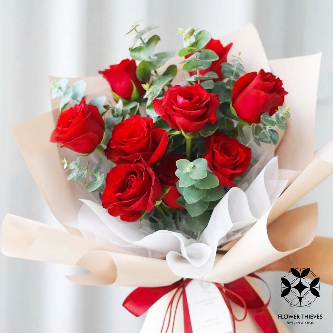 [V Day Promo] Fresh Rose Flower Bouquet | JISOO, Hobbies & Toys ...