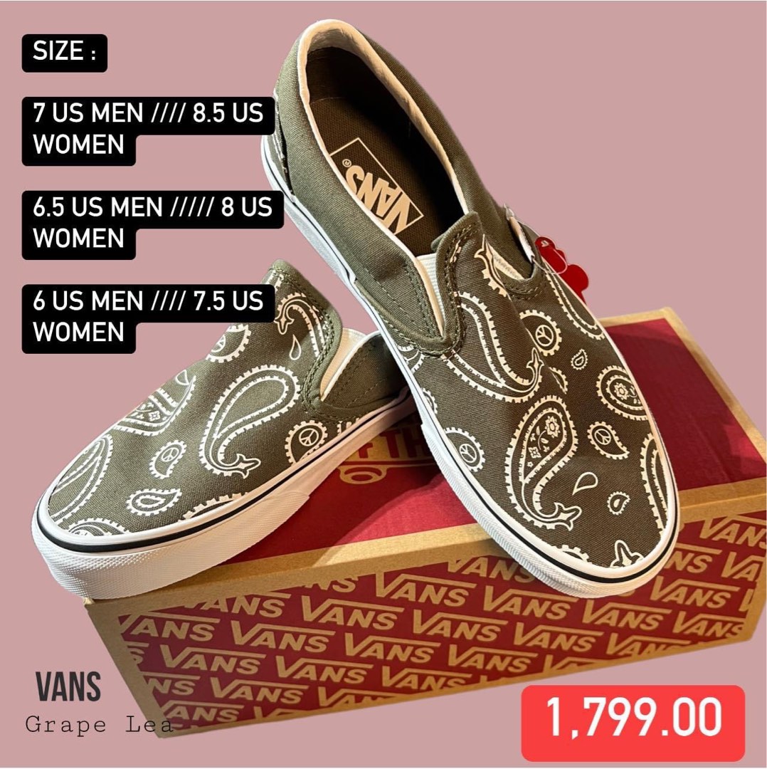 VANZ GRAPE LEAP, Men's Fashion, Footwear, Sneakers on Carousell
