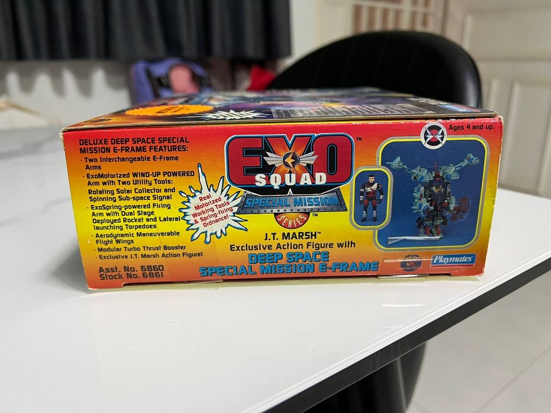 Very Rare EXO Squad JT Marsh with Deep Space SM E-Frame (BOX) NEW Set ...