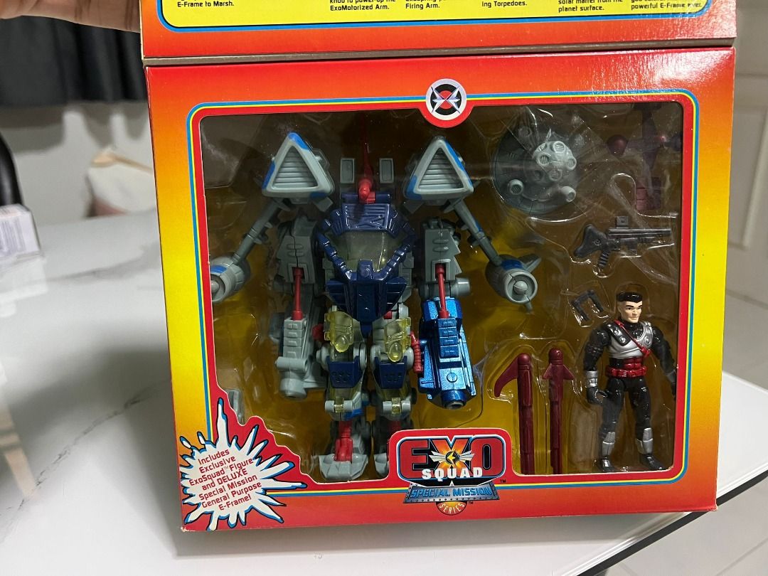 Very Rare EXO Squad JT Marsh with Deep Space SM E-Frame (BOX) NEW Set ...