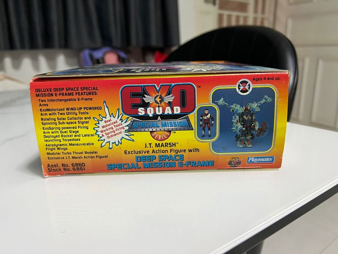 Very Rare EXO Squad JT Marsh with Deep Space SM E-Frame (BOX) NEW Set ...