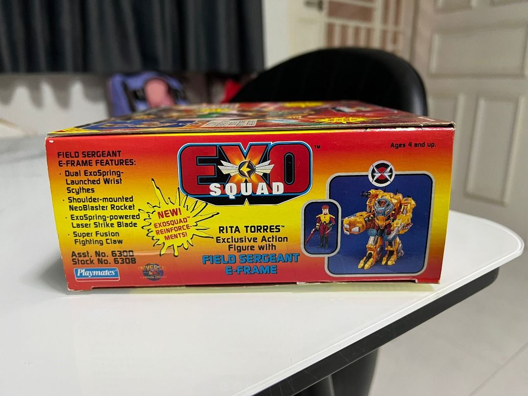 Very Rare EXO Squad Rita Torres + Field Sergeant E-Frame (BOX) NEW Set ...