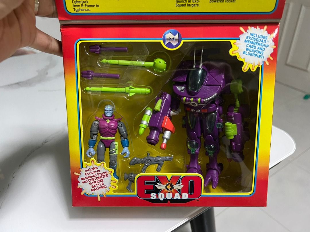 Very Rare EXO Squad Typhonus + High Speed Stealth E-Frame (BOX) NEW Set ...