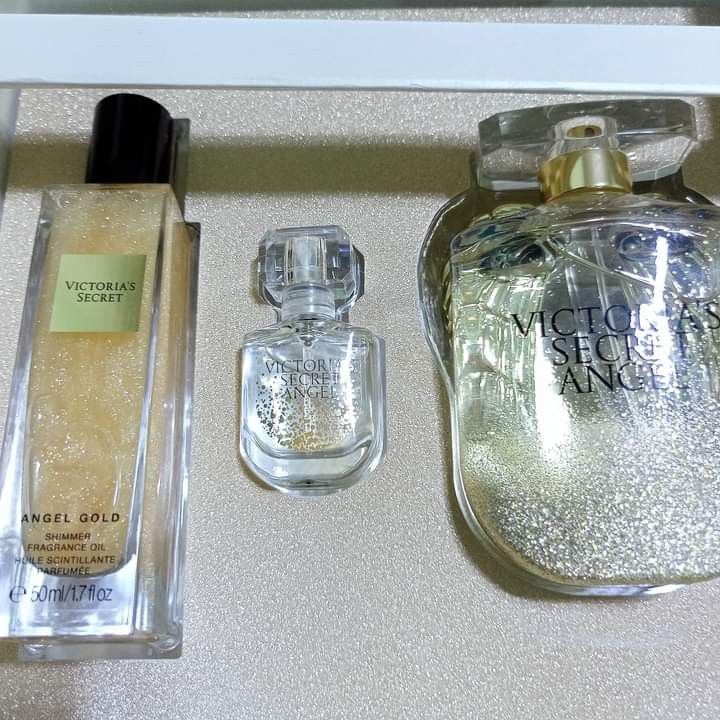 VICTORIA'S SECRET ANGEL GOLD SET, Beauty & Personal Care, Fragrance ...