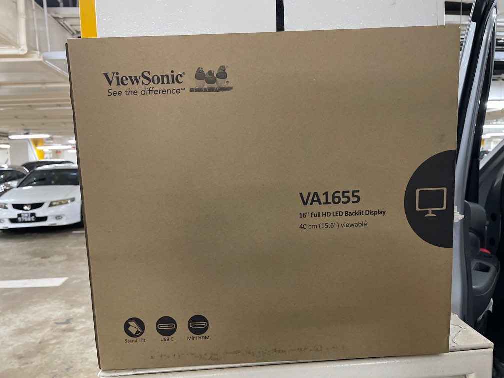 Viewsonic 16 inch Full HD Led backlit Dispaly, Computers & Tech ...