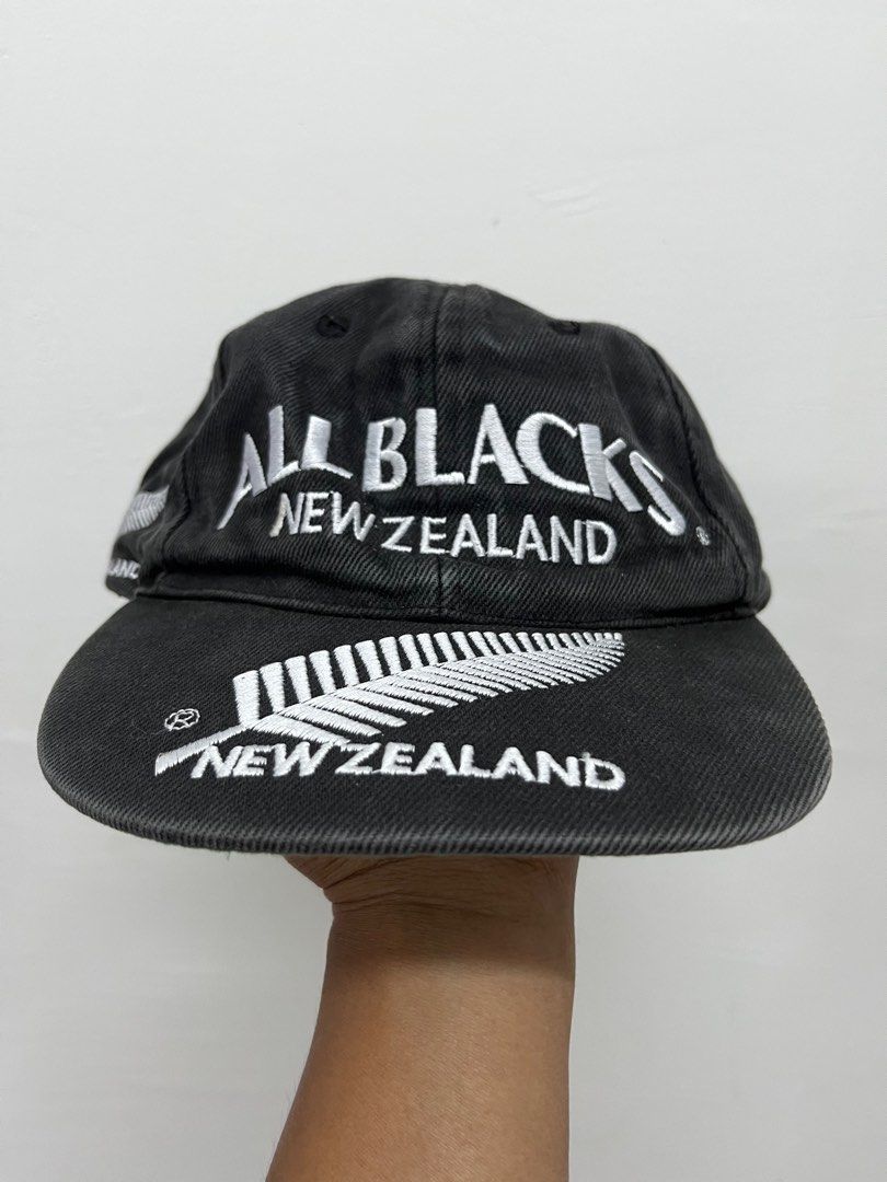 Vintage All Blacks NZ Cap + Canterbury World cup Rugby 1987, Men's ...