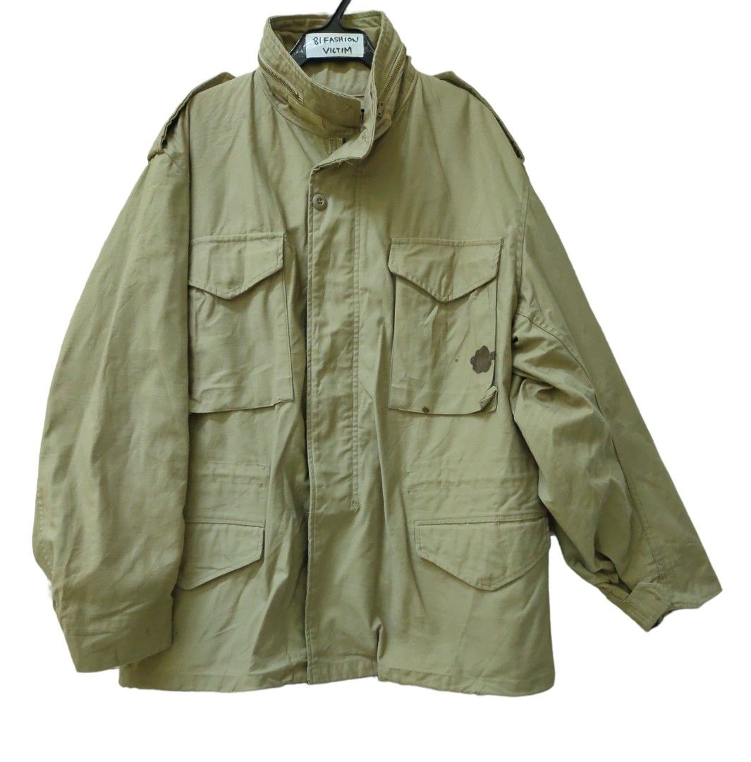 VINTAGE ALPHA INDUSTRIES MADE IN USA FIELD JACKET, Men's Fashion, Coats ...